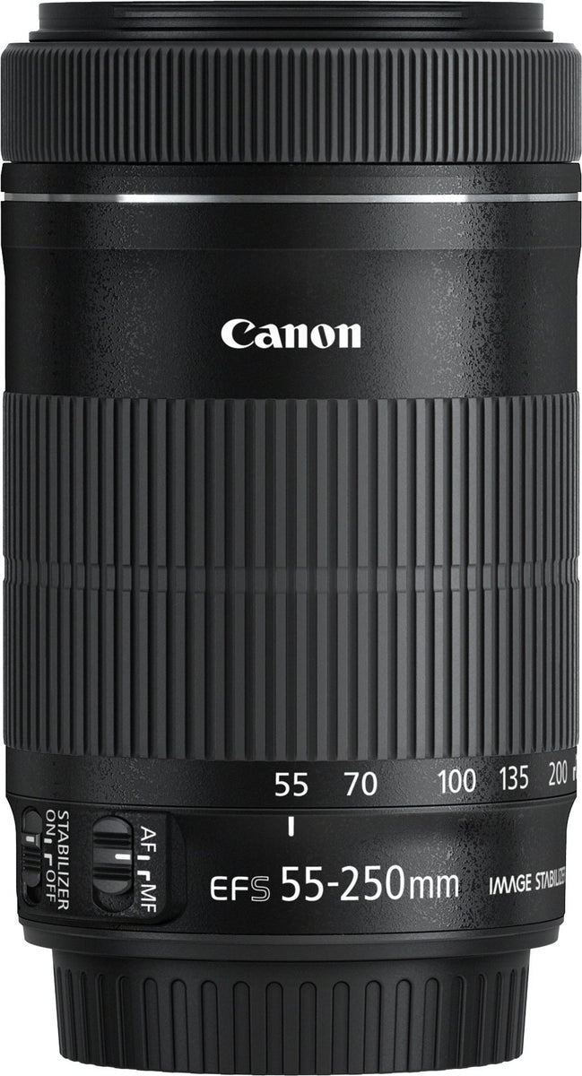 Canon EF-S 55-250mm f/4-5.6 IS STM Telephoto Lens – Norwich Cameras
