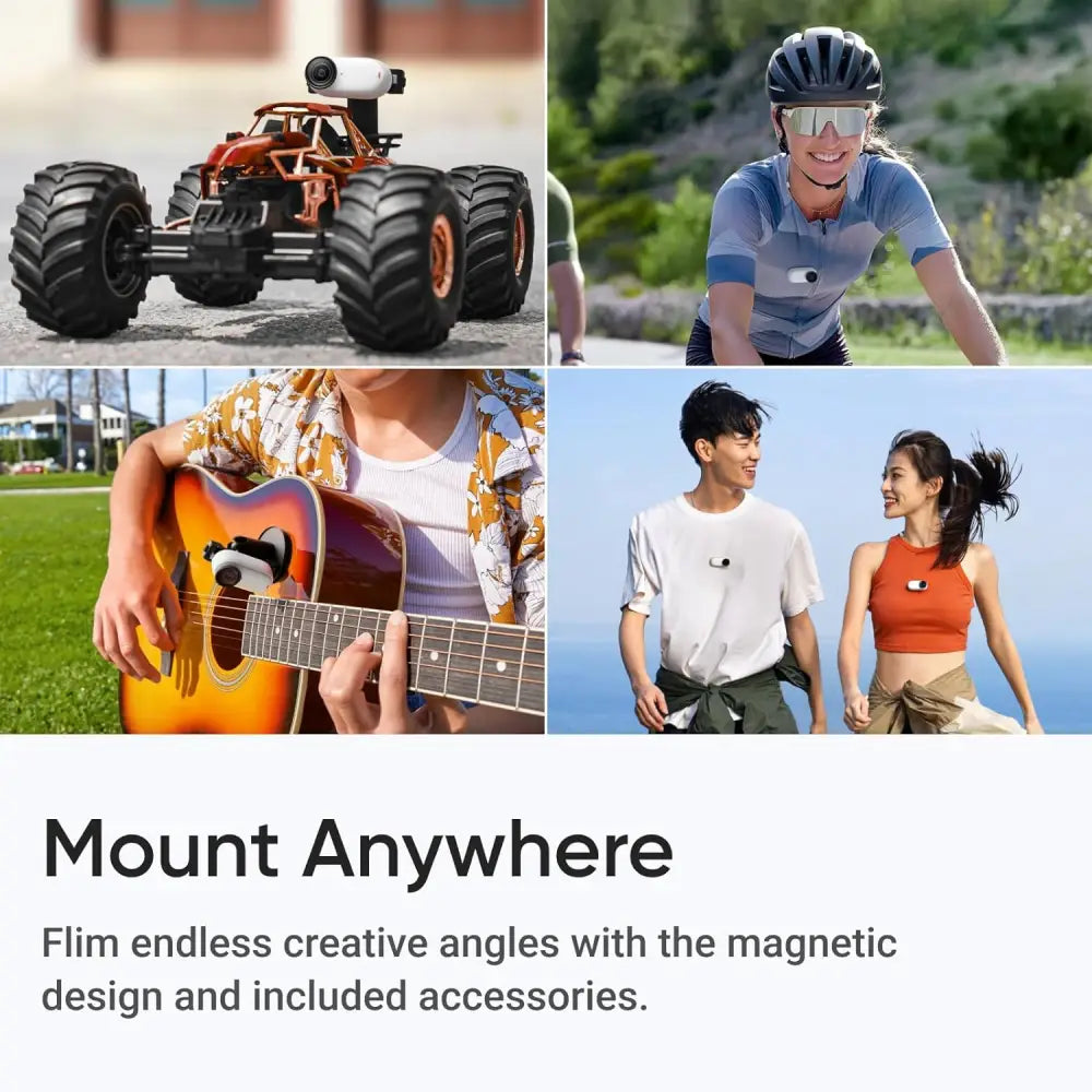 Insta360 GO 3S Action Camera (128GB, Arctic White) – Norwich Cameras